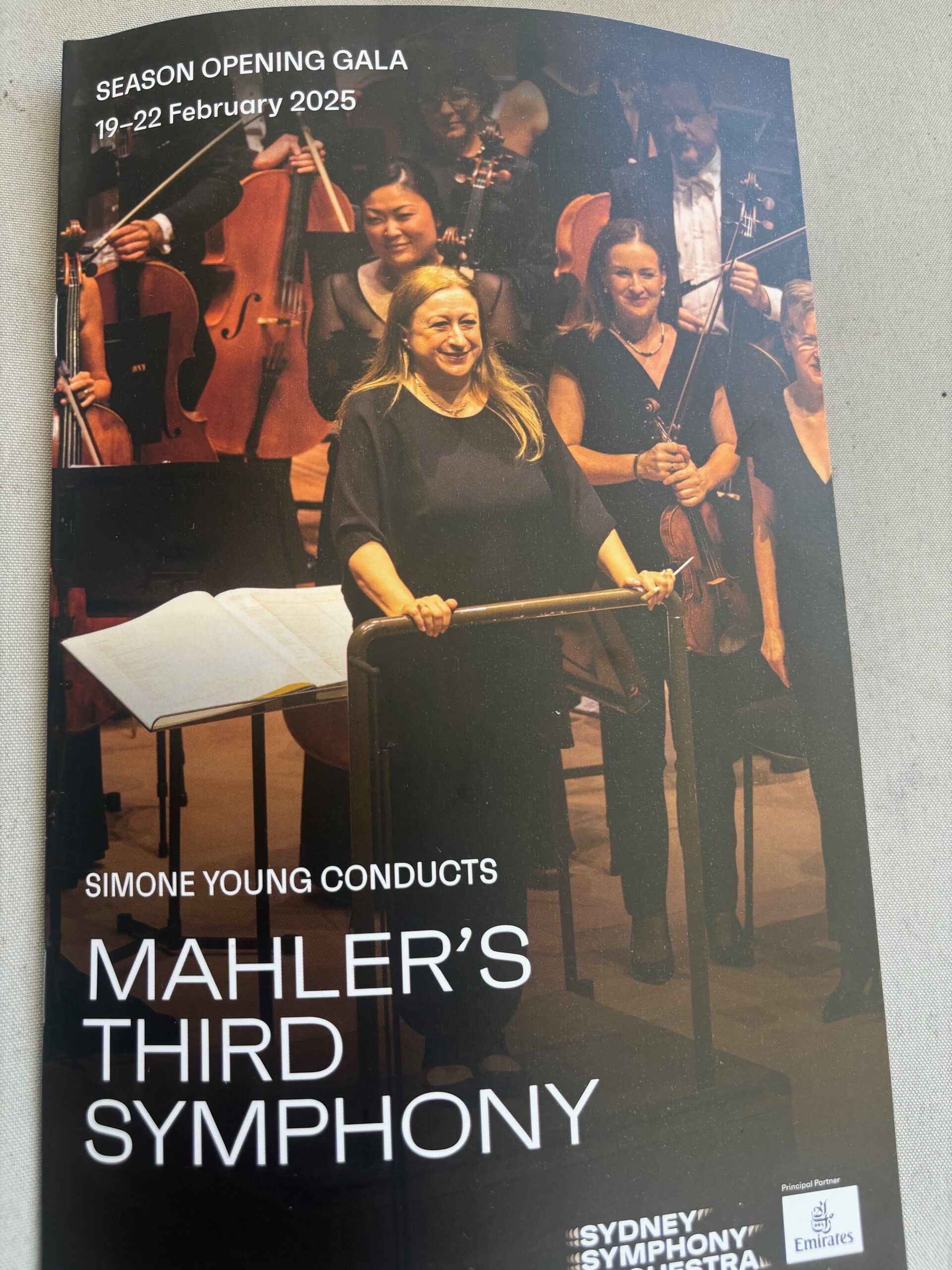 Mahler's Third Symphony at Sydney Opera House. First Concert of the Year - colleen keating